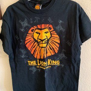 Disney | Tops | Disney The Lion King Womens Size Medium Short ...